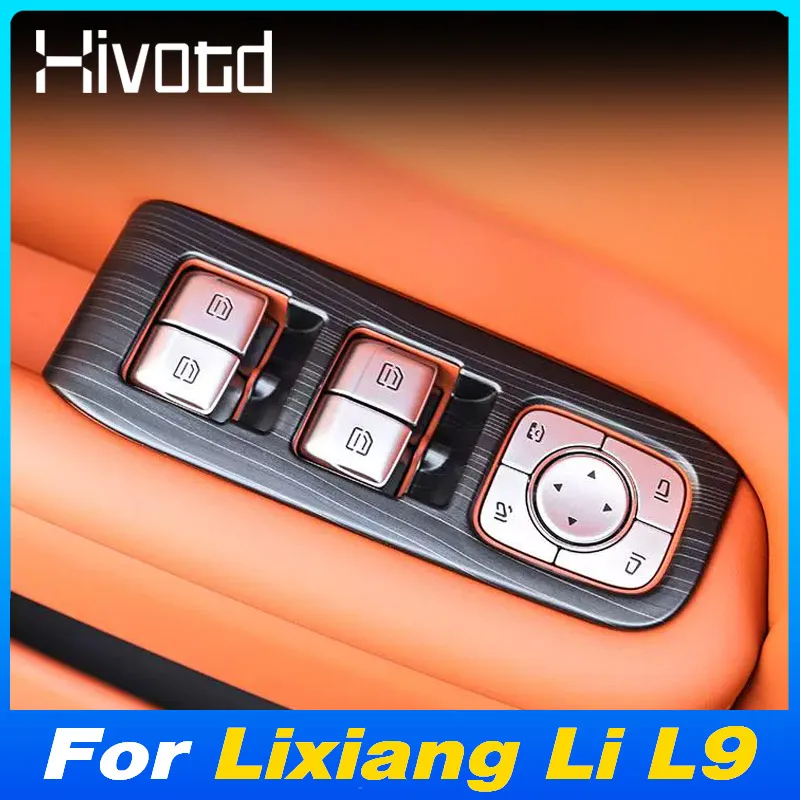 For-Lixiang-Li-L9-Car-Door-Window-Lift-Part-Adjustment-Switch-Button ...