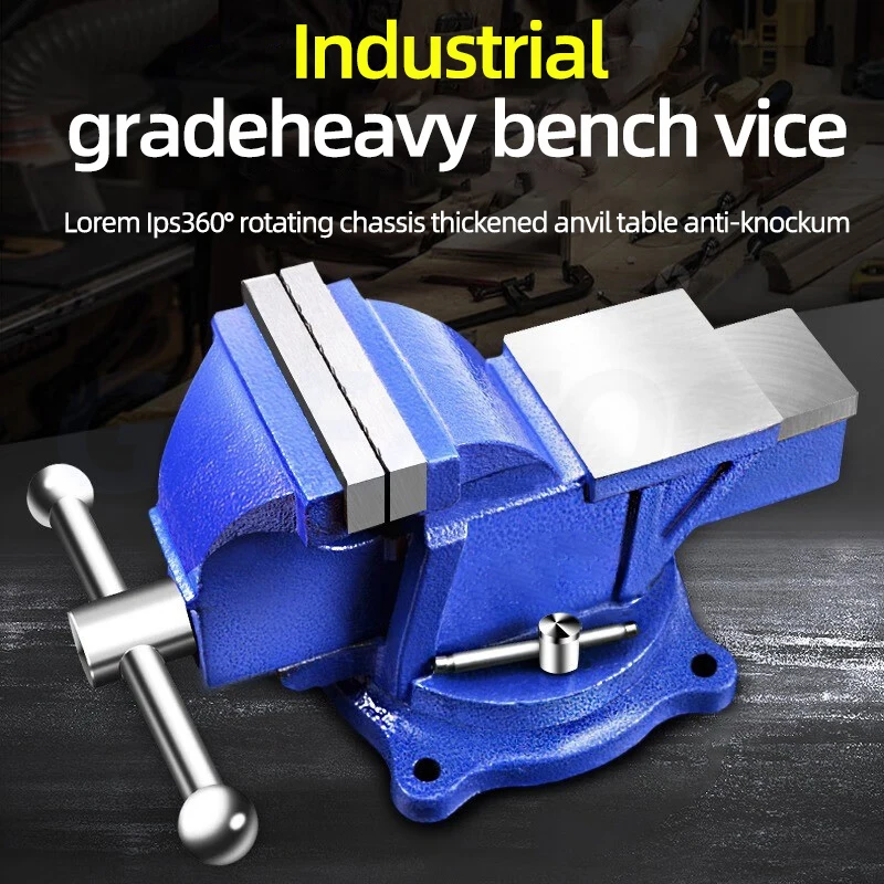 Multipurpose-Bench-Vise-3in-4in-5in-Heavy-Duty-Ductile-Cast-Iron-With ...