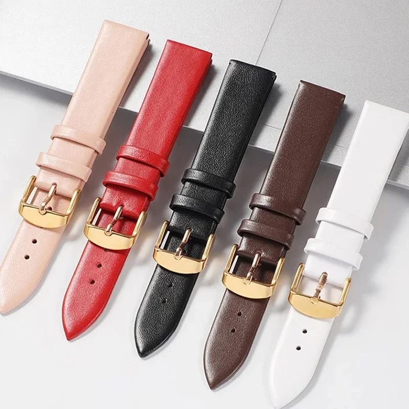 Watch Accessories Genuine Leather Watch band For DW Daniel Wellington ...