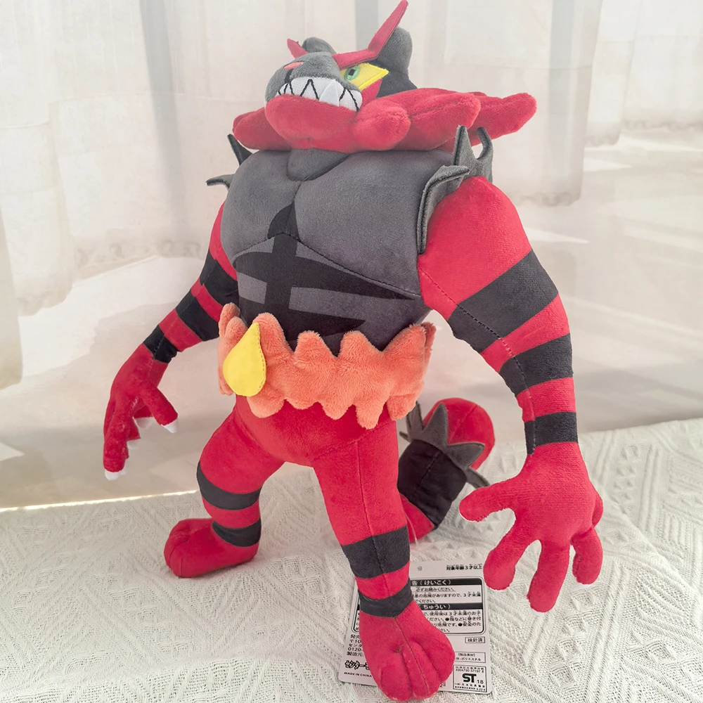 Pokemon-LEGENDS-Incineroar-13-Plush-Toy-Scarlet-Violet-Switch-Game-Fire ...