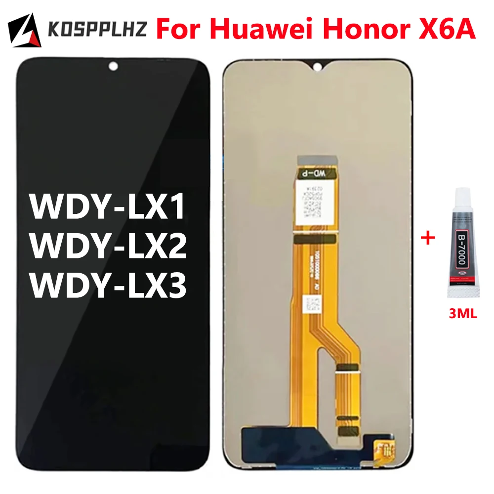 For-Huawei-Honor-X6A-LCD-Display-Touch-Screen-Replacement-Tested-For ...