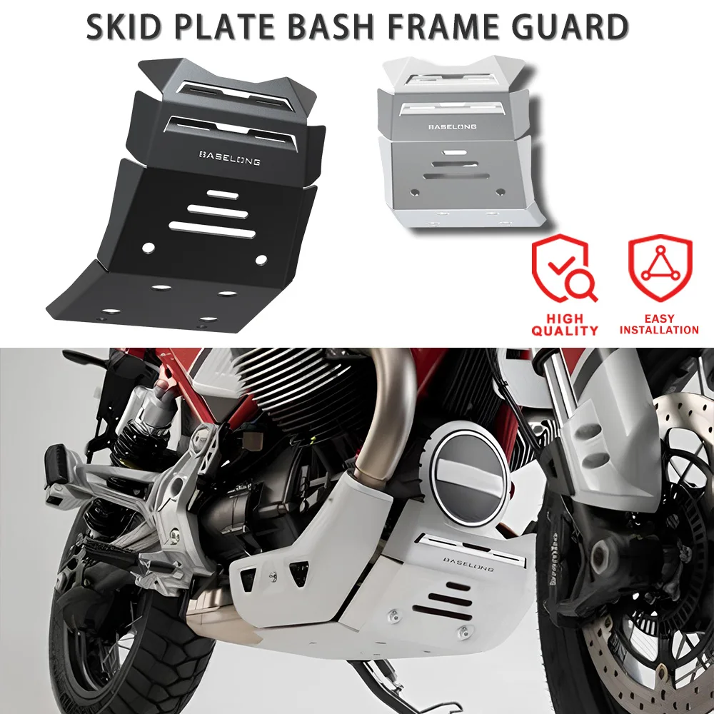 Motorcycle Accessory For Moto GUZZI V85TT 2019 - 2024 2023 Parts Skid ...
