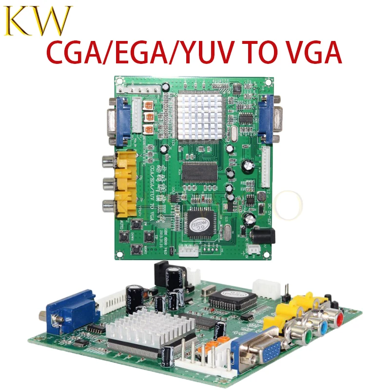 Placa-Convertidora-de-v-deo-Arcade-RGB-CGA-EGA-YUV-a-VGA-HD-HD9800 ...