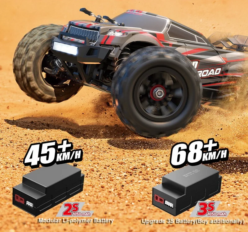 Mjx 16210 1/16 Hyper Go Brushless High-speed R/c Hobby Off-road Truck 2.4g Remote Control 4wd R ...