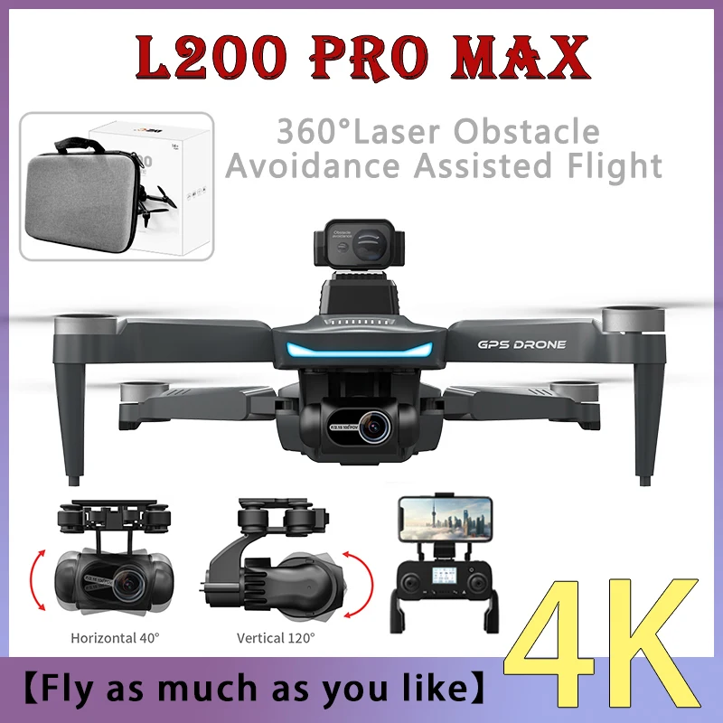 L200-PRO-MAX-Professional-4K-Drone-Dual-Camera-HD-Aerial-Camera-FPV-2 ...