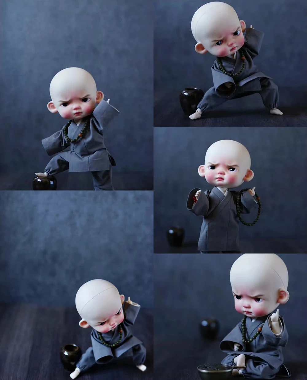BJD-Doll-1-6-little-monk-small-Martial-Monk-Resin-Doll-Art-Model-High ...