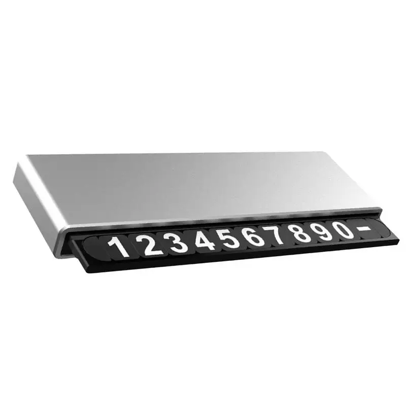 Car-Temporary-Parking-Card-Plate-Phone-Number-Card-Parking-Gadgets ...