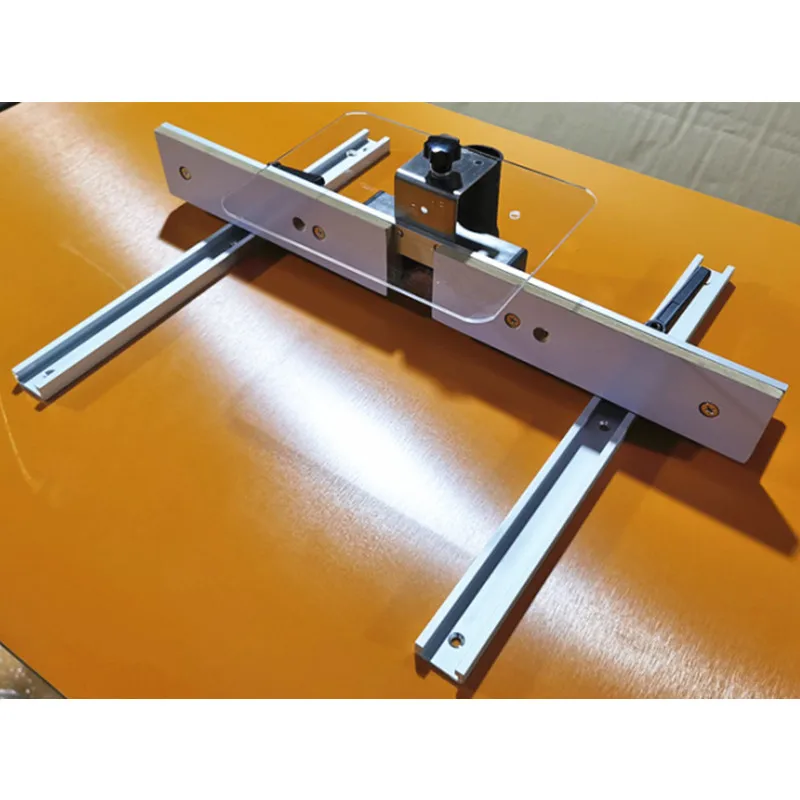 500mm Router Table Fence Aluminium Profile w/ T-Tracks and Sliding ...
