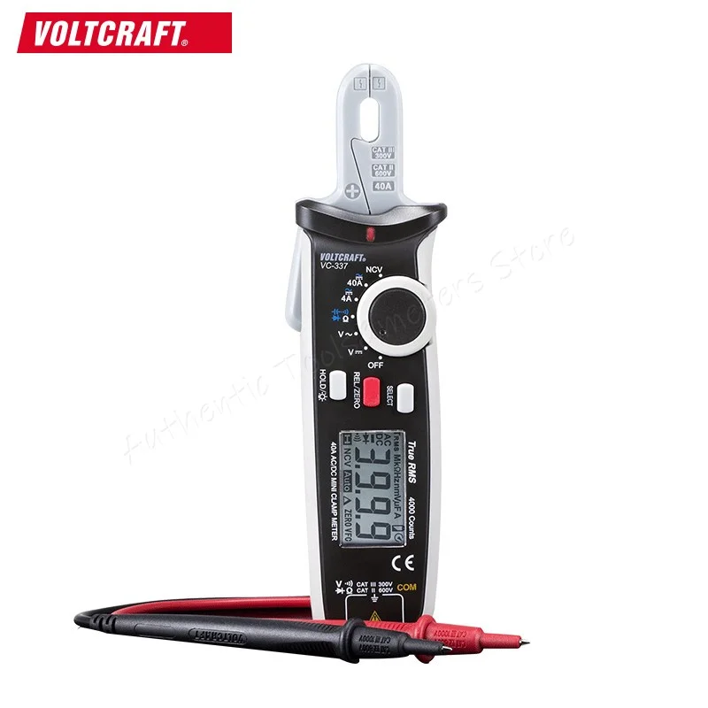 Original-German-VOLTCRAFT-VC-337-Clamp-meter-Digital-CAT-III-300-V-CAT ...