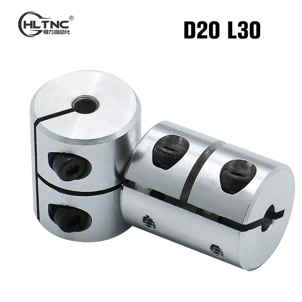 1PC-D20-L30-HLTNC-High-Precision-Rigid-Coupling-Aluminium-alloy-Shaft ...