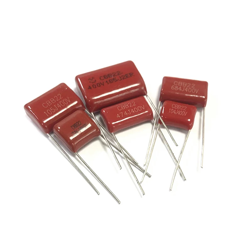 10pcs-CBB-Polypropylene-Film-Capacitor-400v-103J-104J-105J-115J-125J ...