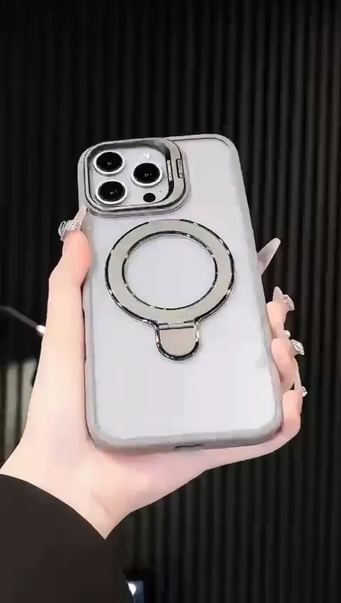 Standing With Hold Case Magsafe Case With Box Apple Iphone 11/11ProMax/12/12Pro/12ProMax/13 ...