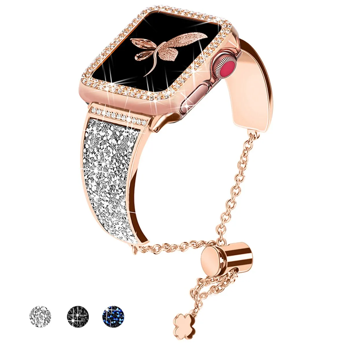 Women-Starlight-Metal-Strap-For-Apple-Watch-Ultra-Band-49mm-44mm-45mm ...