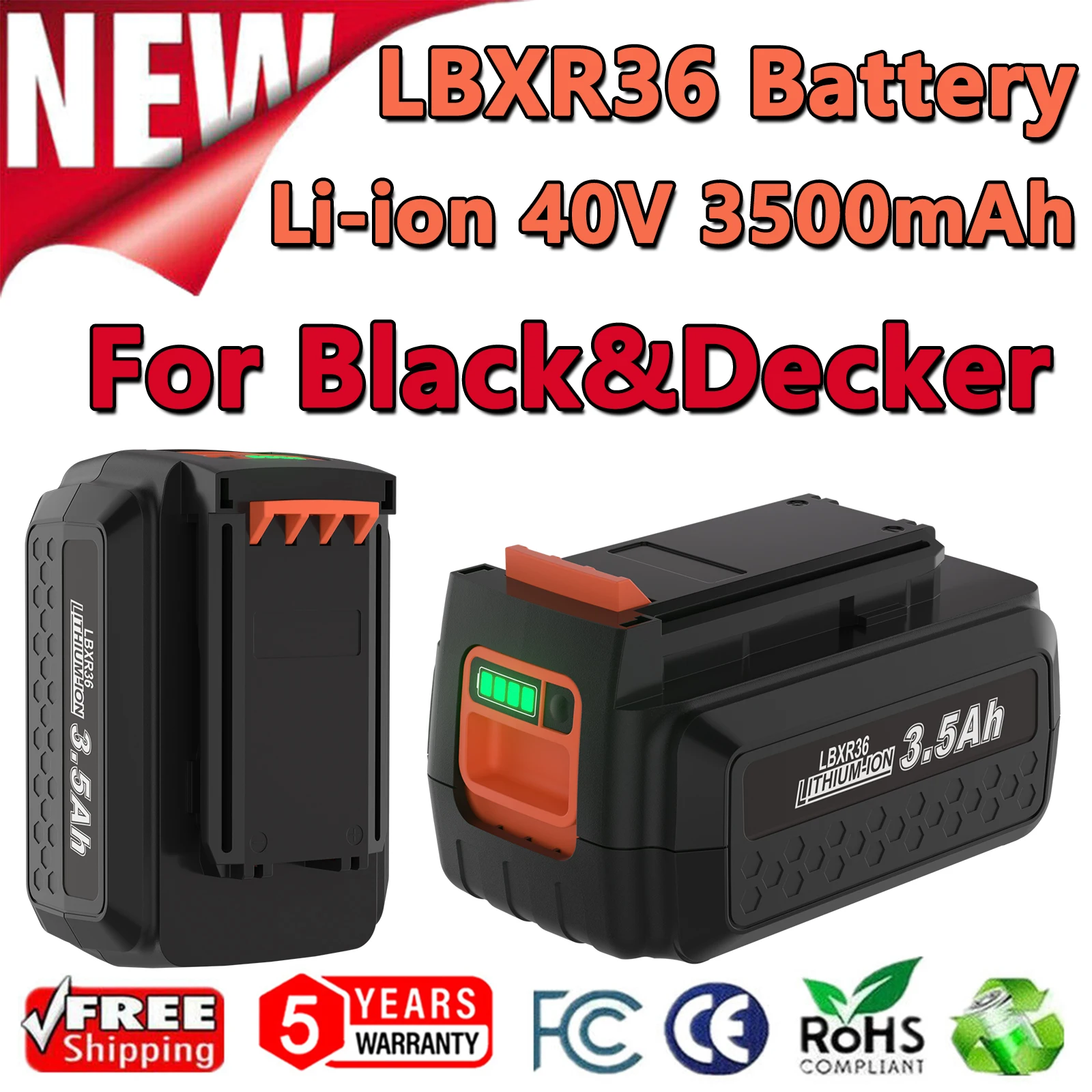 For-Black-Decker-LBXR36-LBX2540-LBX2040-LBX36-LST540-Power-Tools ...