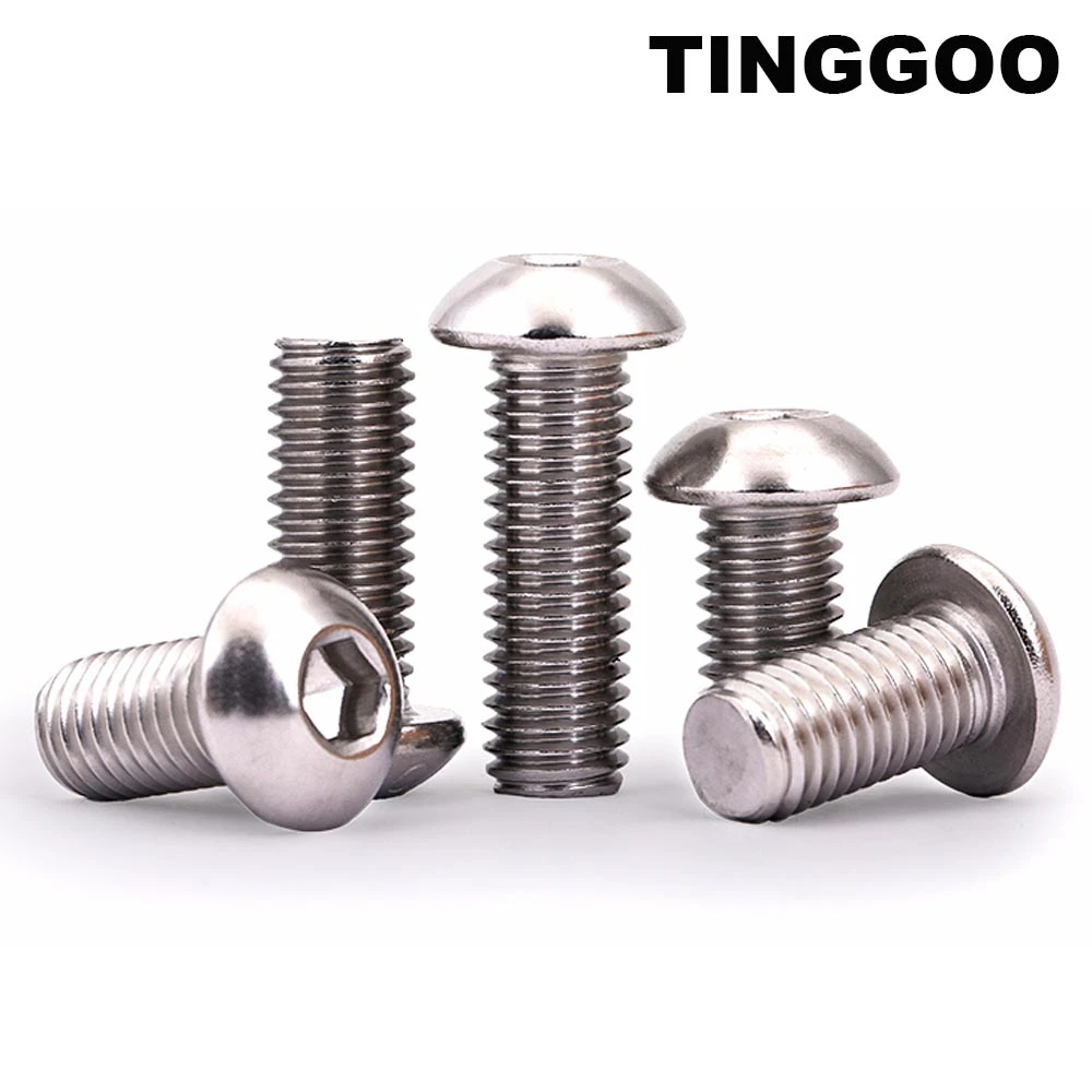 Stainless Steel Screws M8 Round Head | M10 Button Head | Socket Button | Screw Bolt - Screws ...