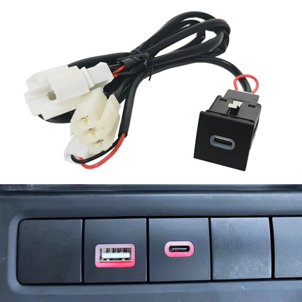 Qc3.0 Usb/type-c Interface Charger Quick Charge Socket Adapter ...