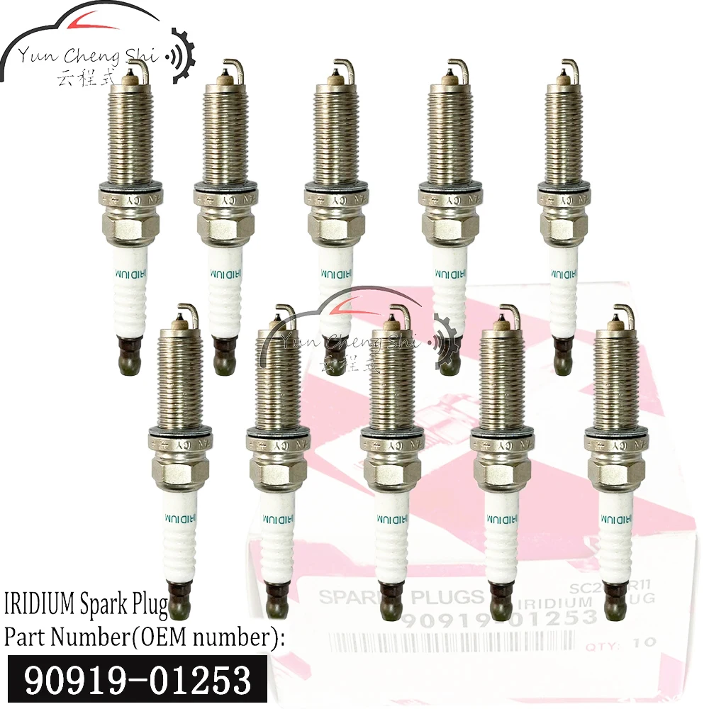 New-Iridium-Spark-Plug-90919-01253-SC20HR11-For-Toyota-Corolla-Prius ...