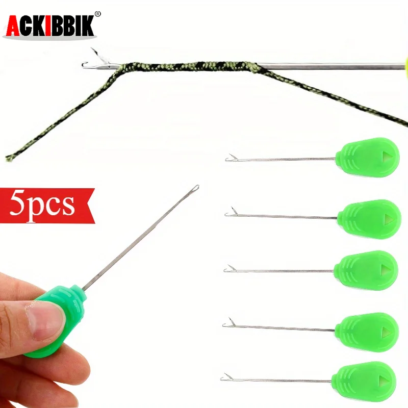 5pcs 9cm Carp Fishing Baiting Needles Fishing Baiting Rigs Tool Carp ...
