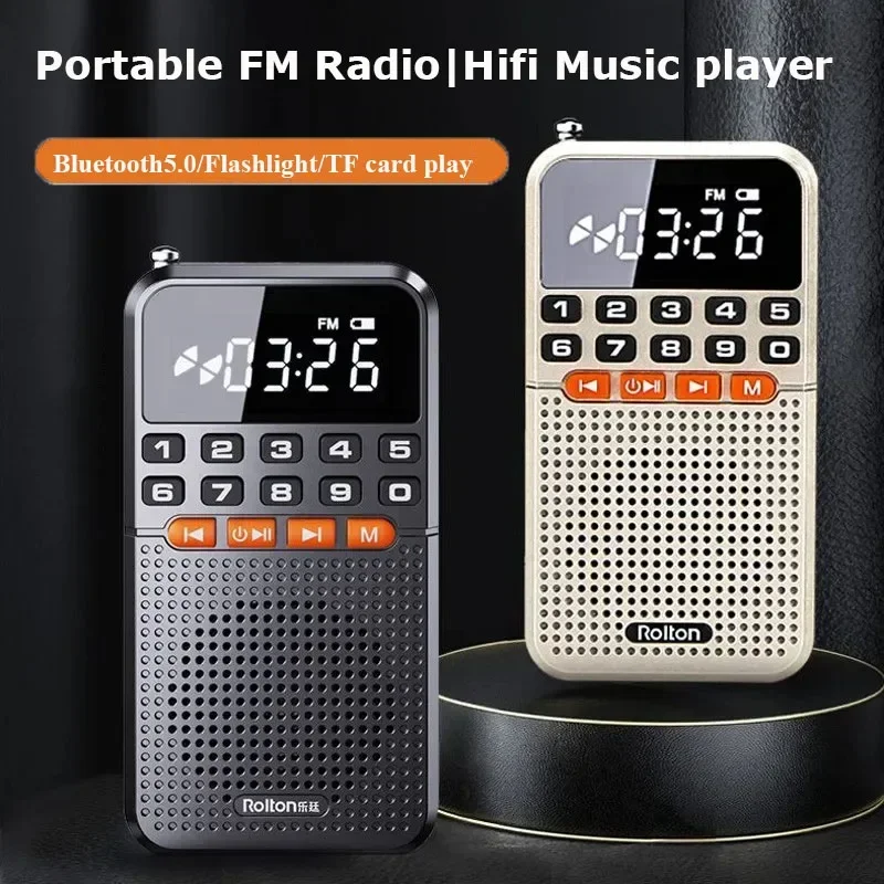 Mini-Portable-Pocket-Radio-Dual-Antenna-Radios-Receiver-Bluetooth ...