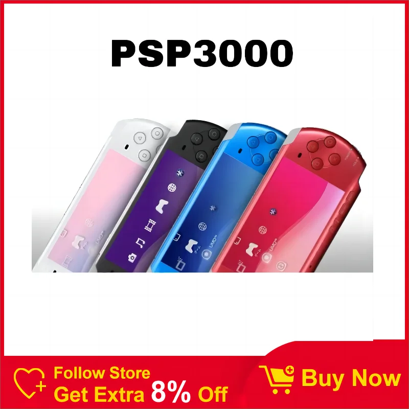 Original psp 3000 game console P S P handheld gba game doubles handheld ...