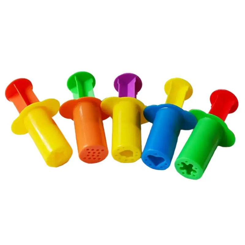 Playdough Sets For Kids Plasticine Squeeze Syringe Set Pack With 5 Mini ...
