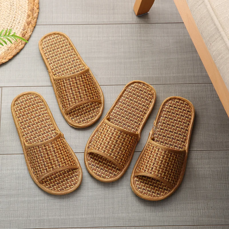 Spring and summer bamboo woven rattan and grass lovers straw mat ...