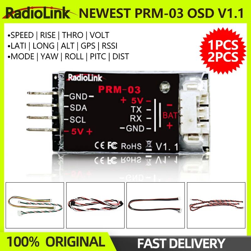 NEWEST-Radiolink-PRM-03-OSD-V1-1-Telemetry-Sensor-Return-Flight ...