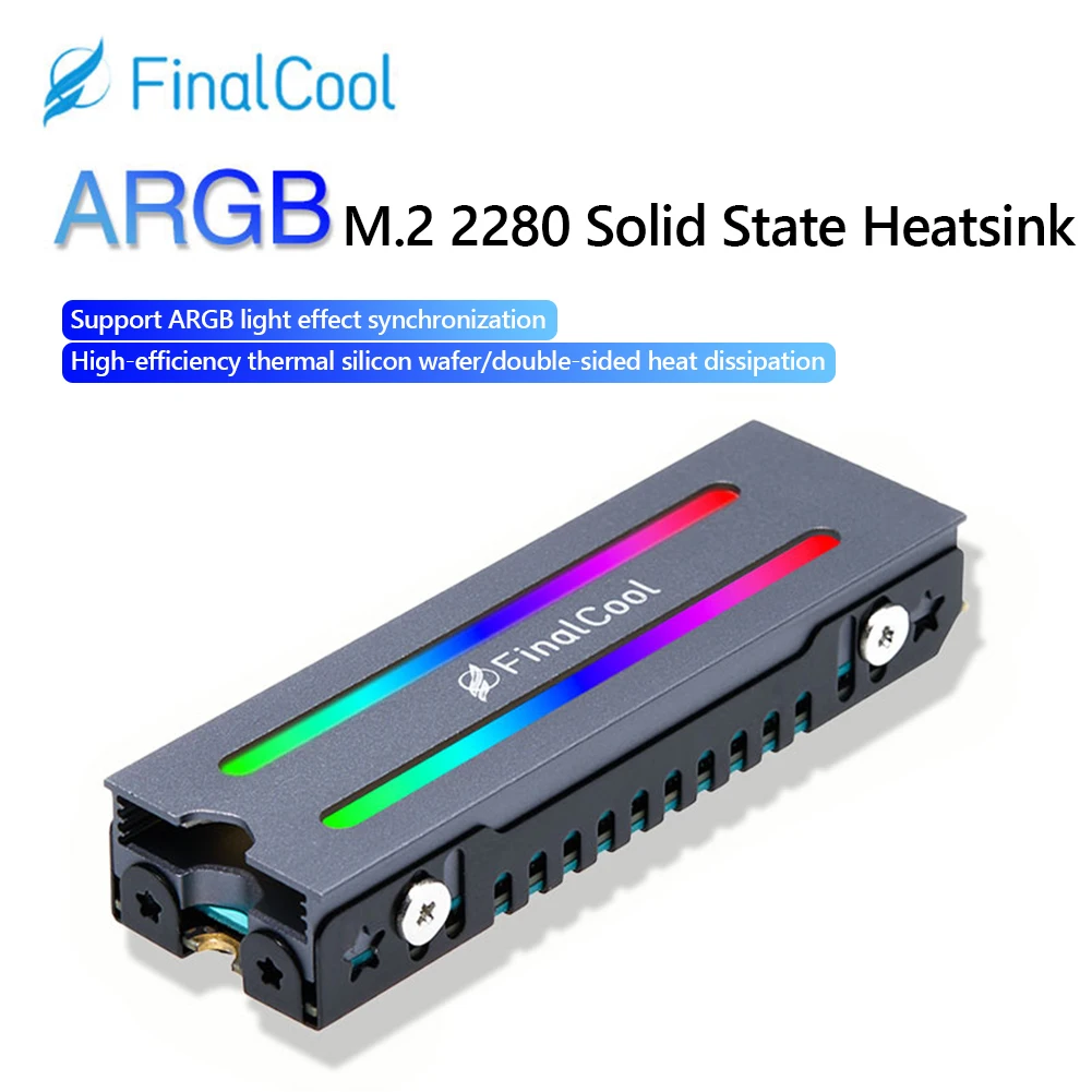 RGB-Aluminum-Alloy-M-2-SSD-Cooling-Heat-Sink-M2-NVMe-2280-Solid-State ...