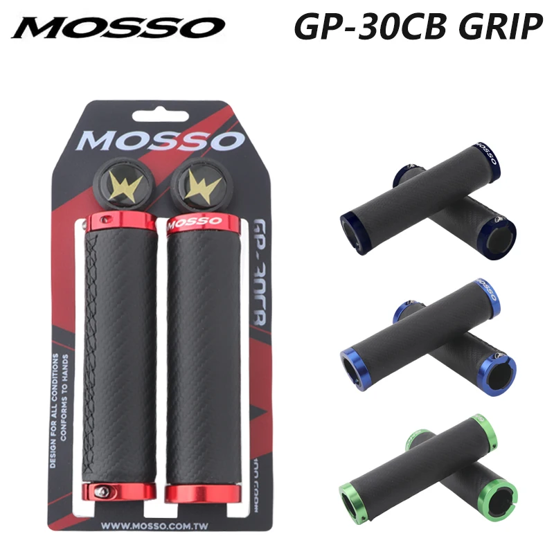MOSSO GP-30CB Mtb Cuffs Mountain Bike Grips Ergonomic Handlebar Cover ...