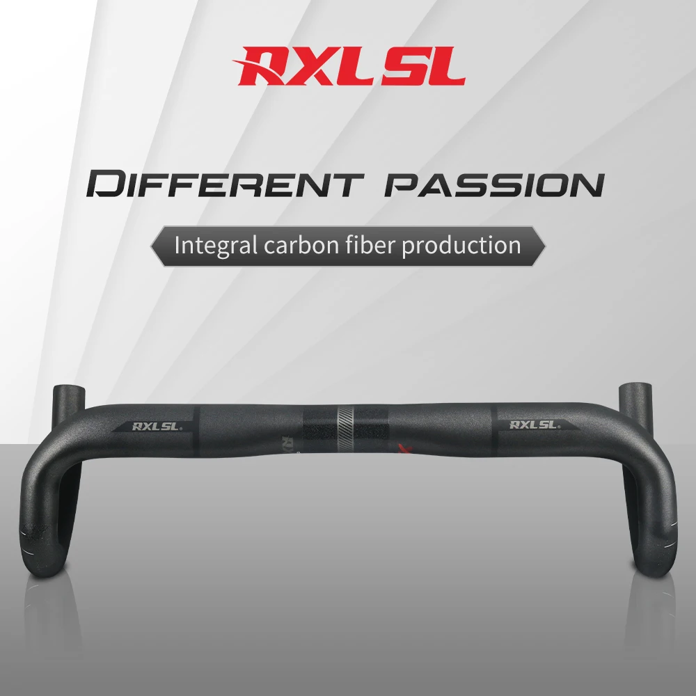 RXL SL 31.8mm Carbon Drop Bar kierownica rowerowa szosowa 380/400/420 ...