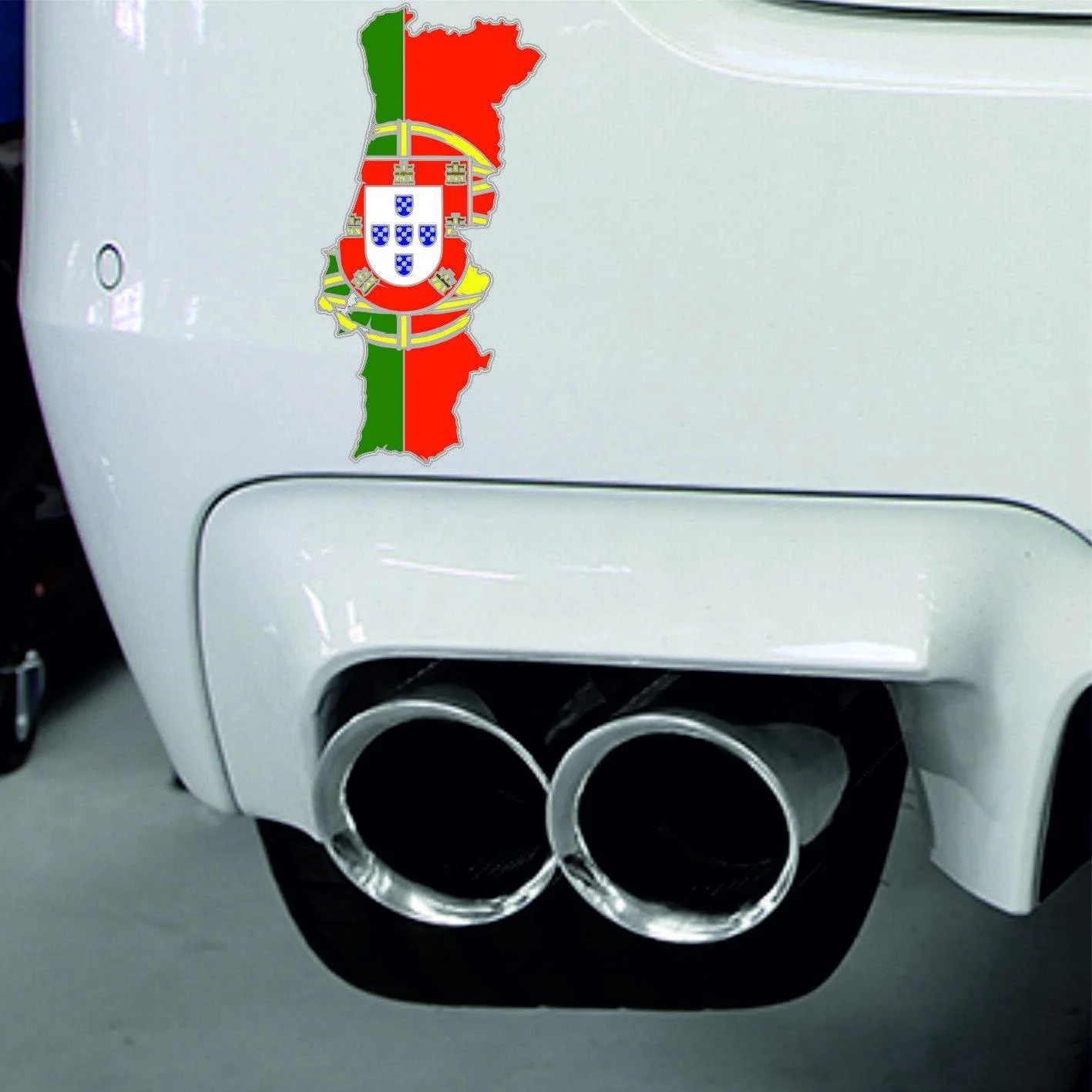 For Sticker car map Flag vinyl Laptop wall decal macbook Portugal ...