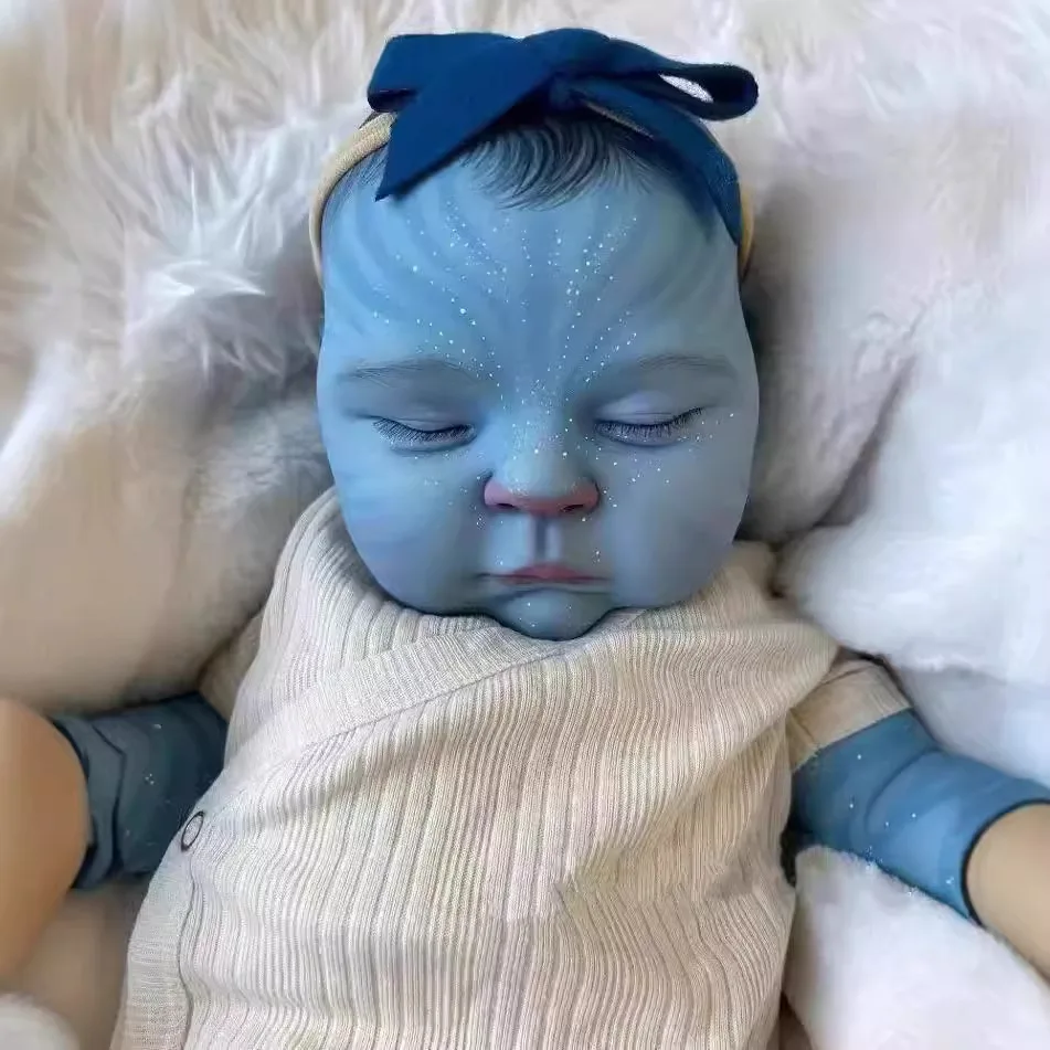 Avatar-48-cm-Lifelike-Reborn-Baby-Girl-Doll-Soft-Body-Silicone-Vinyl-3D ...