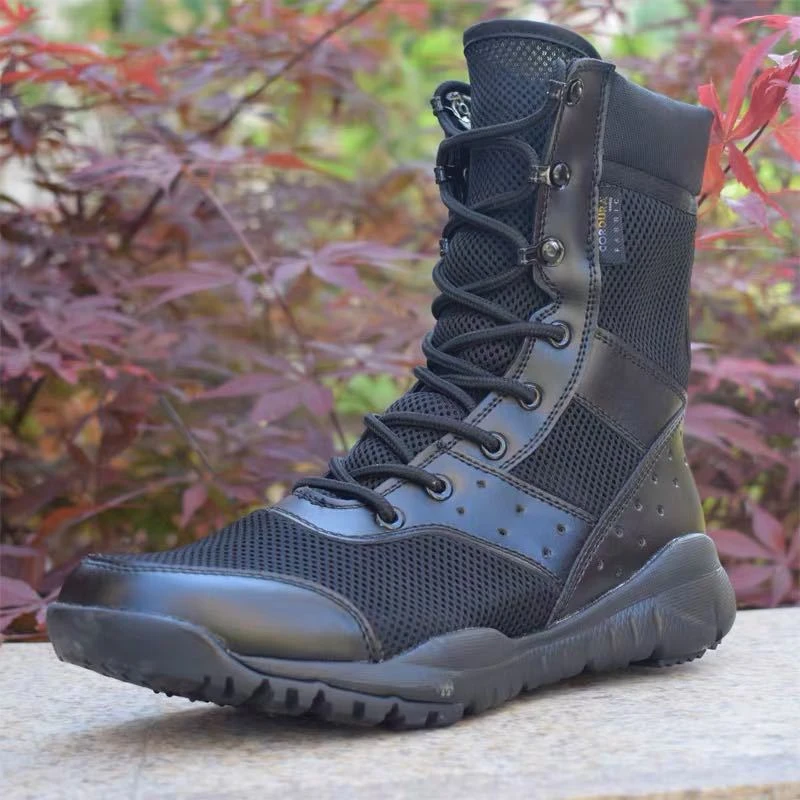 Summer-Combat-Boot-Men-Women-Climbing-Training-Lightweight-Waterproof ...