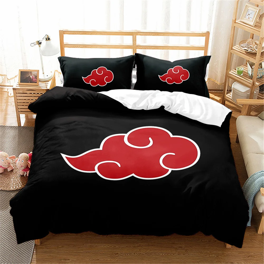 Red-Cloud-Anime-3D-Cartoon-Duvet-Cover-Sets-Comforter-Bed-LinenKids ...