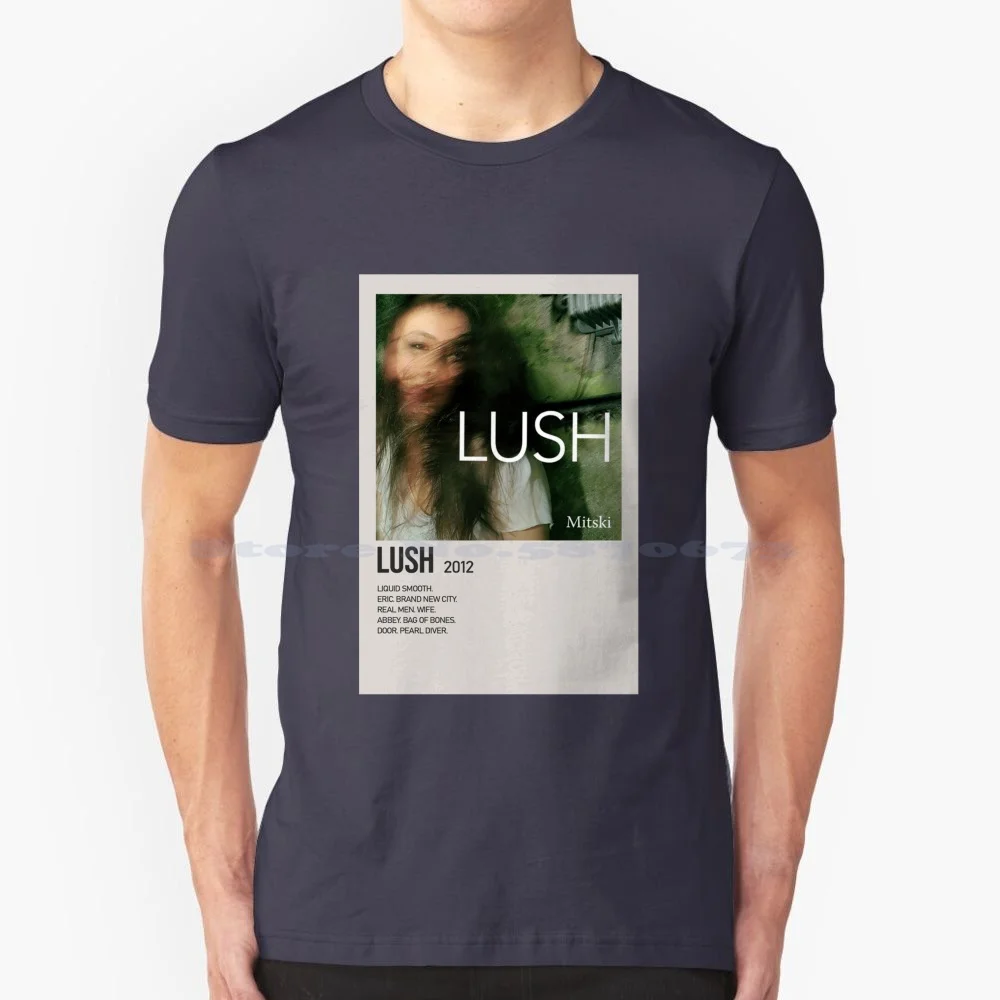 Lush-By-Mitski-Minimalist-Album-T-Shirt-100-Cotton-Tee-Lush-Mitski ...