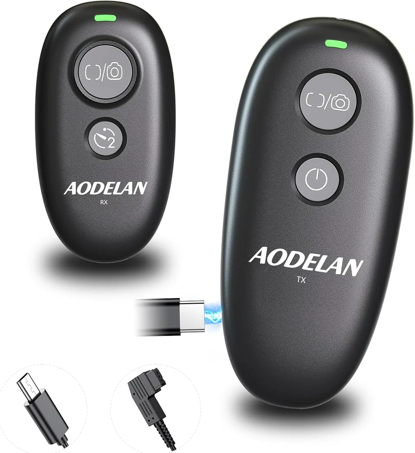 Upgraded USB-C Rechargeable Wireless Camera Remote Control for Sony ...