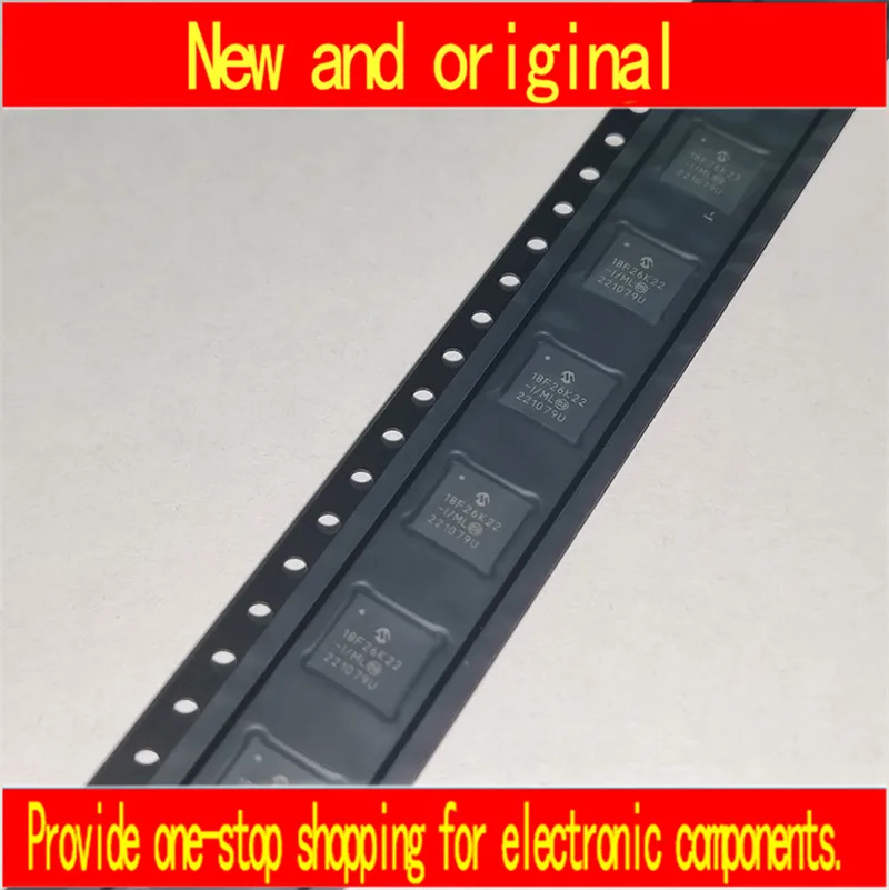50PCS 100% New Original Chip IC PIC18F26K22-I/ML PIC18F26K22 PIC18F26K22T-I/ML 18F26K22 ...