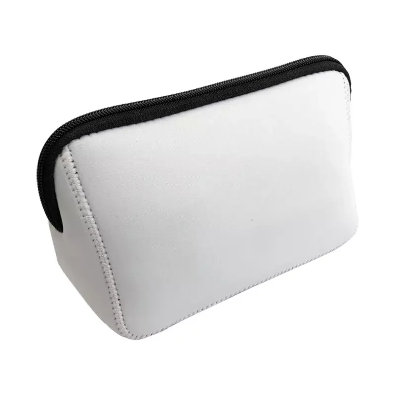 Sublimation Blank White Neoprene Cosmetic Bag Multipurpose Makeup ...