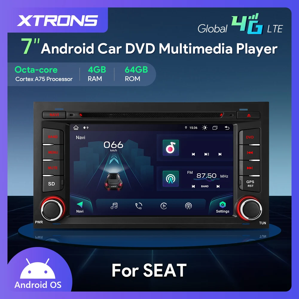 XTRONS-7-Android-13-Car-Radio-for-Seat-Leon-2013-2018-Car-Stereo ...