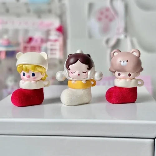 Adorable & Festive Authentic POPMART popbean Christmas Stocking Series ...