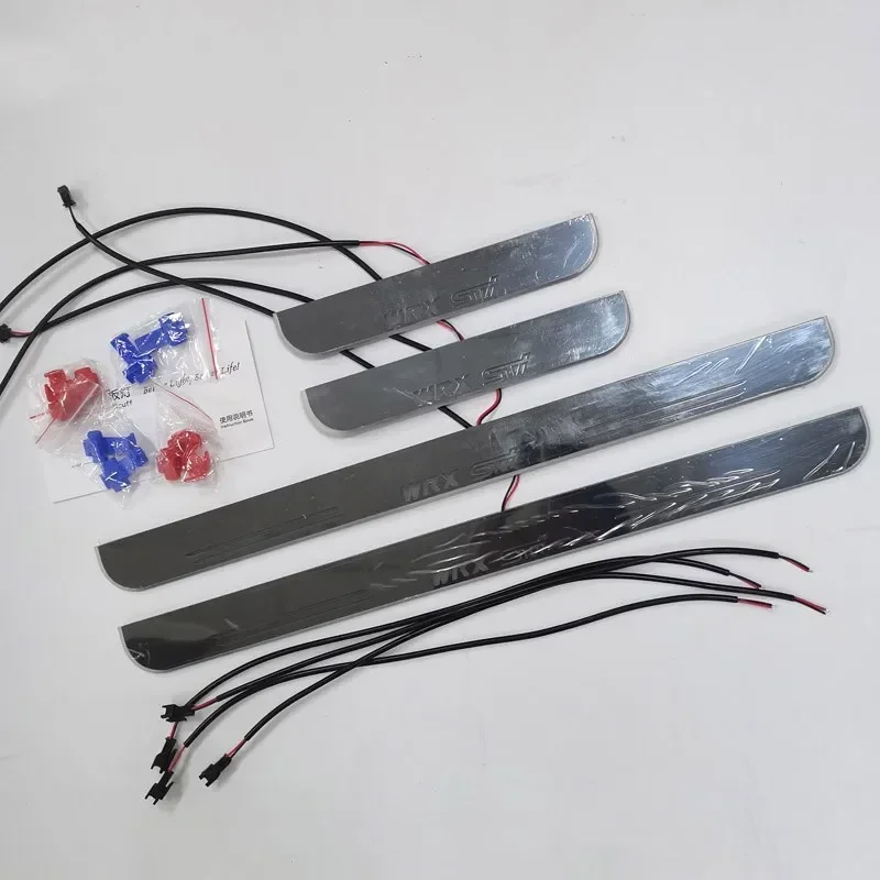 Trim Pedal LED Car Light Door Sill Scuff Plate Pathway Dynamic Streamer ...