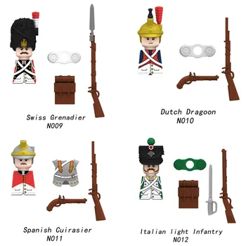 Napoleonic Military Wars British French Russian Figure Building Block ...