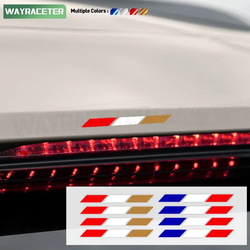 8-Pcs-French-Flag-Performance-Line-Decal-Rearview-Mirror-B-Pillar ...