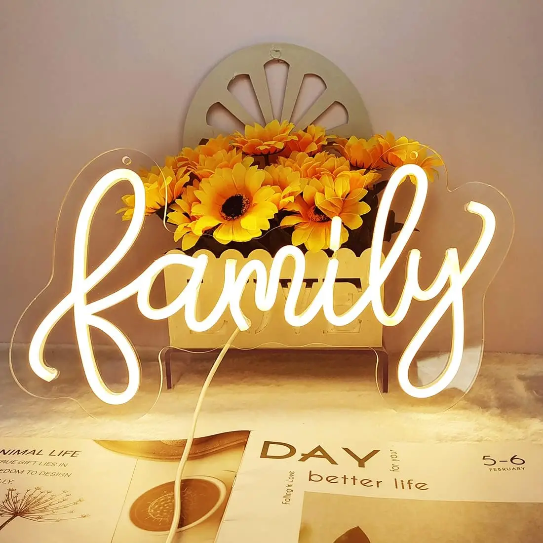 Modern Home Sweet Home Sign