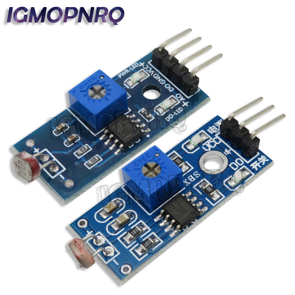 1PCS-LM393-3pin-4pin-DIY-Kit-Optical-Sensitive-Resistance-Light ...
