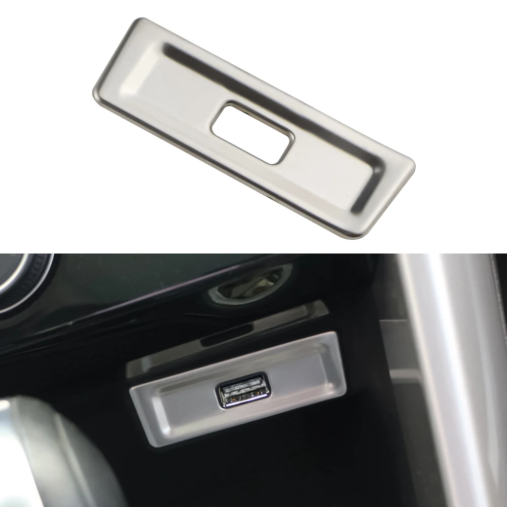 For-Volkswagen-VW-T-Roc-TROC-Car-USB-Port-Panel-Cover-Trim-2017-2018 ...
