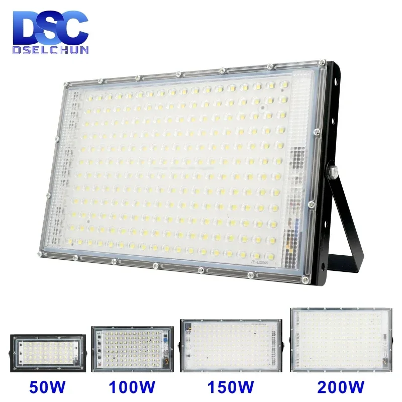 1-2-3PCS-110V-220V-Led-Flood-Light-50W-100W-150W-200W-Outdoor ...