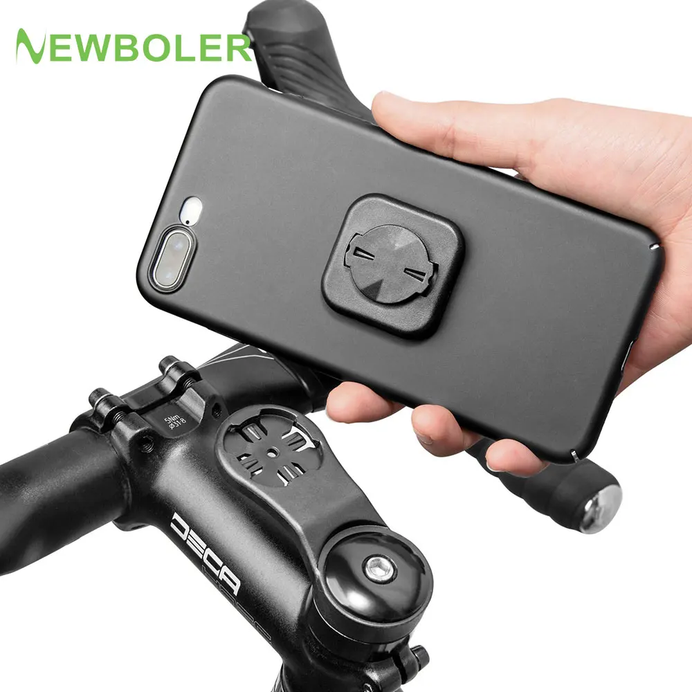 NEWBOLER-Bicycle-Phone-Holder-Universal-Center-Handlebar-Cycling-Mobile ...