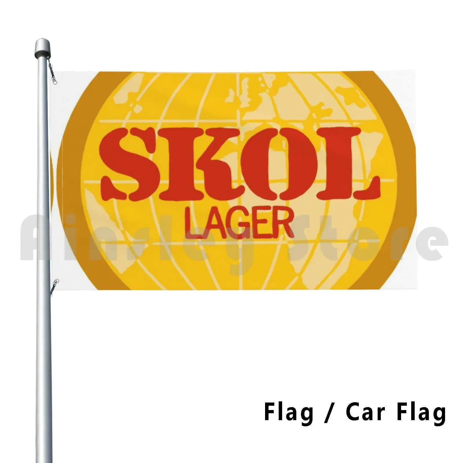 Skol Lager Bandeira Decoração Ao Ar Livre Bandeira Do Carro Skol Lager ...