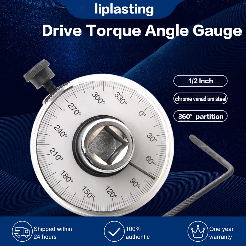 Torque Angle Gauge1/2 Inch Torque Watchband Scale 360 Degree Rotating ...